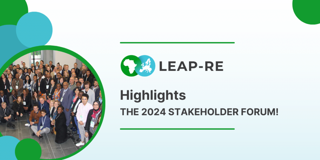 2024 LEAP-RE Stakeholder Forum: Highlights - LEAP-RE